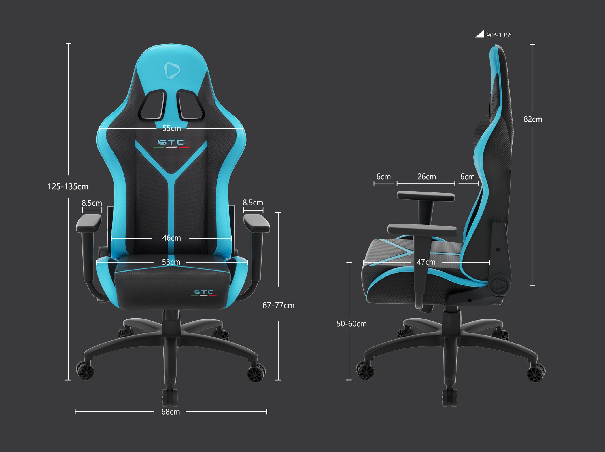 ONEX STC Tribute Hardcore Gaming and Office Chair – ONEXZONE